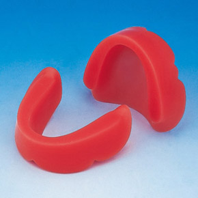 Edentulous Jaw Restorative Area | Plaster Edentulous Model with Wax Rim ...